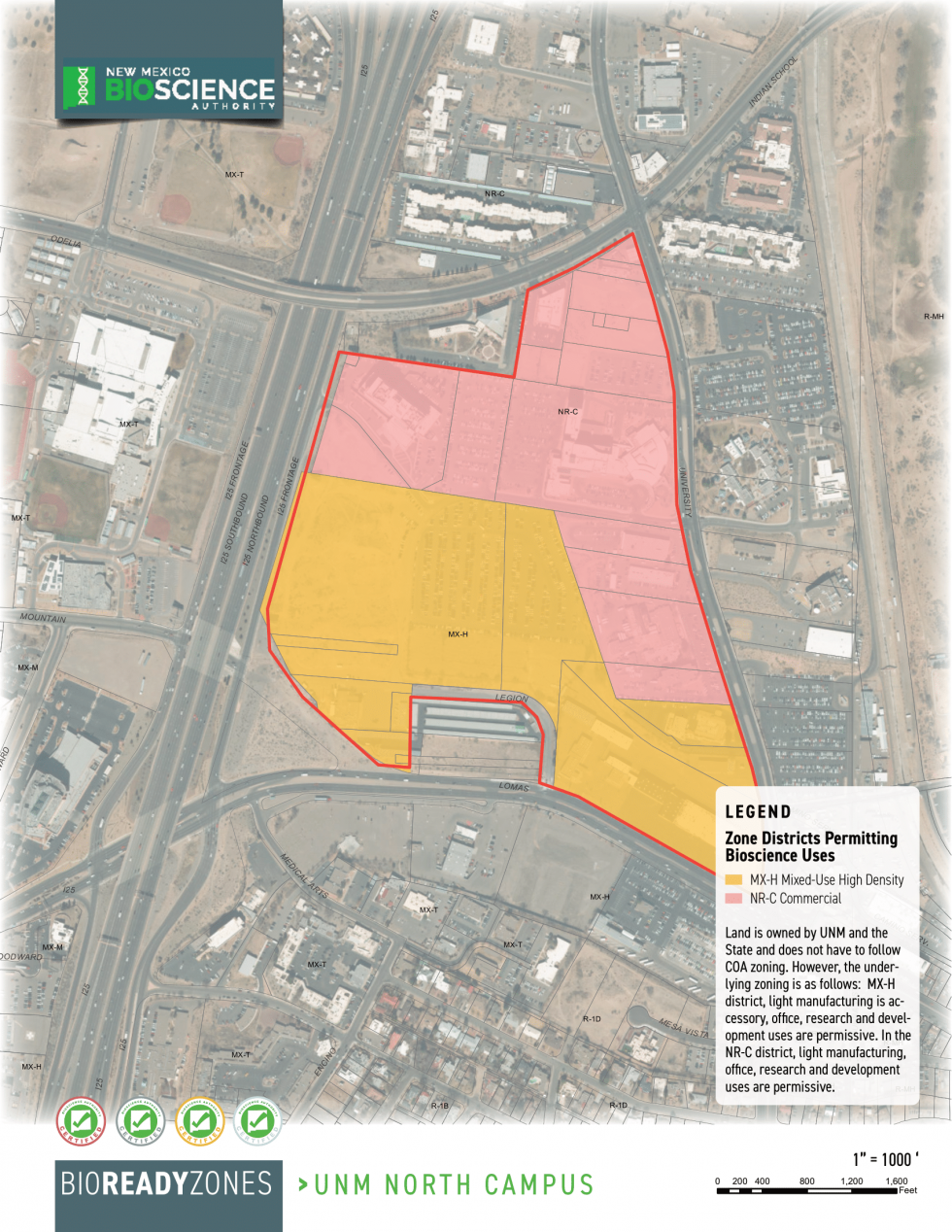 UNM North Campus | NM Bioscience Authority